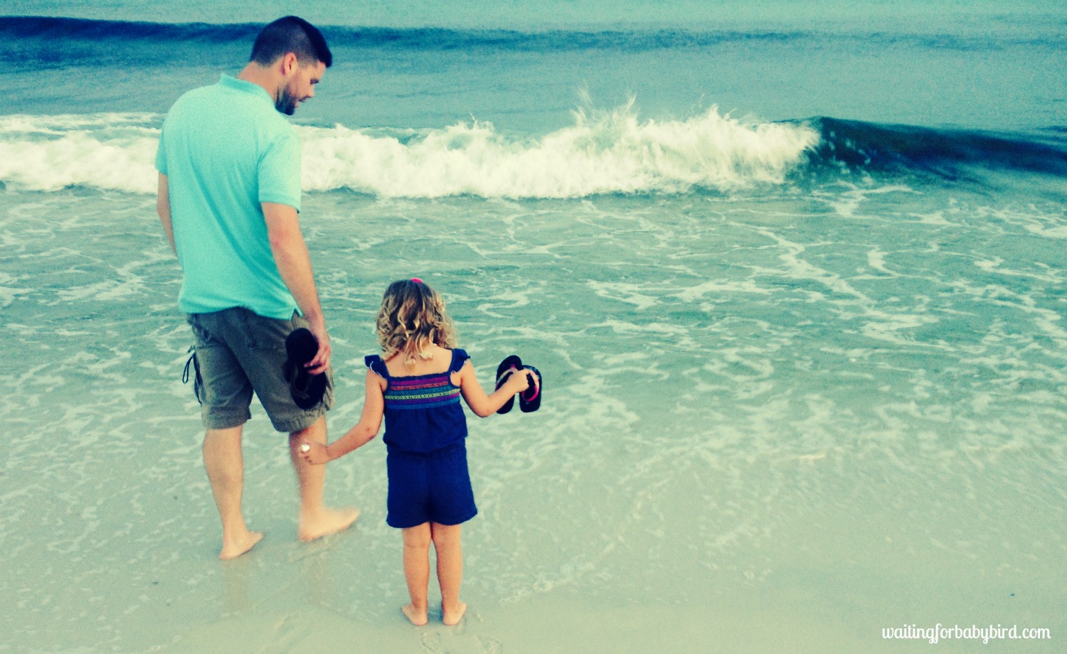 First time at the beach – Waiting for Baby Bird Ministries